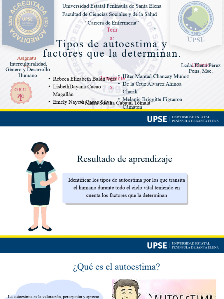 Tipos de Autoestima y Factores Que La Determinan. | PDF | Autoestima | Las emociones