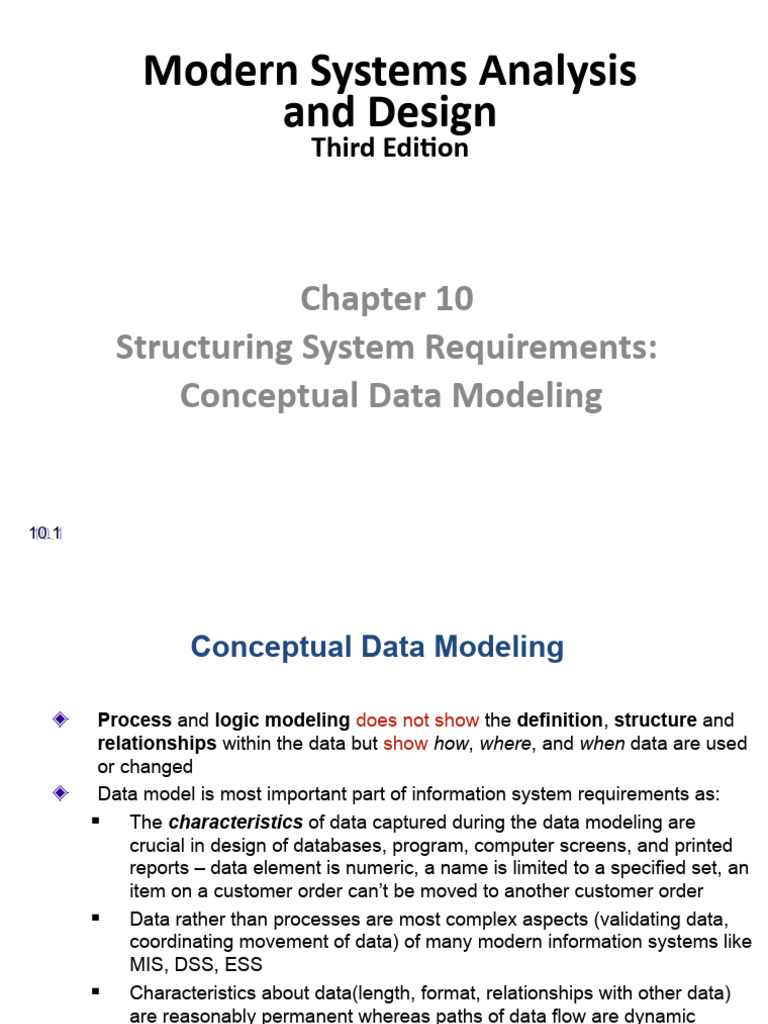 Conceptual Data Modeling in Systems Analysis | PDF | Conceptual Model ...