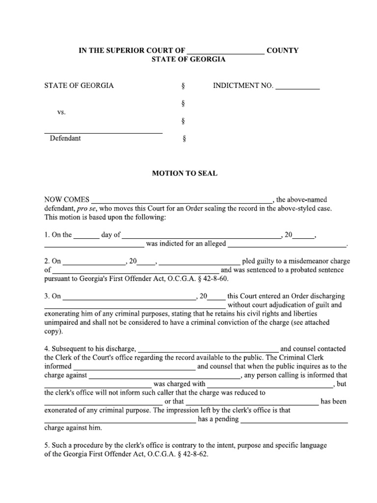 Motion To Seal | PDF