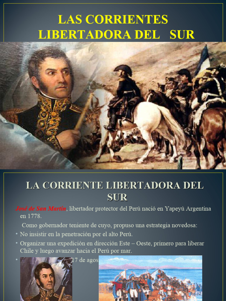 La Corriente Libertadora Del Sur (3ero) | PDF | Perú | América del Sur