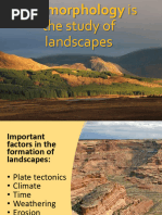 Landforms of Horizontal Strata | PDF | Erosion | Sedimentary Rock