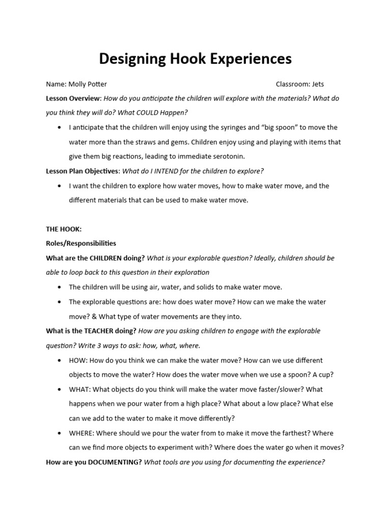 designing hook experiences | PDF | Experience