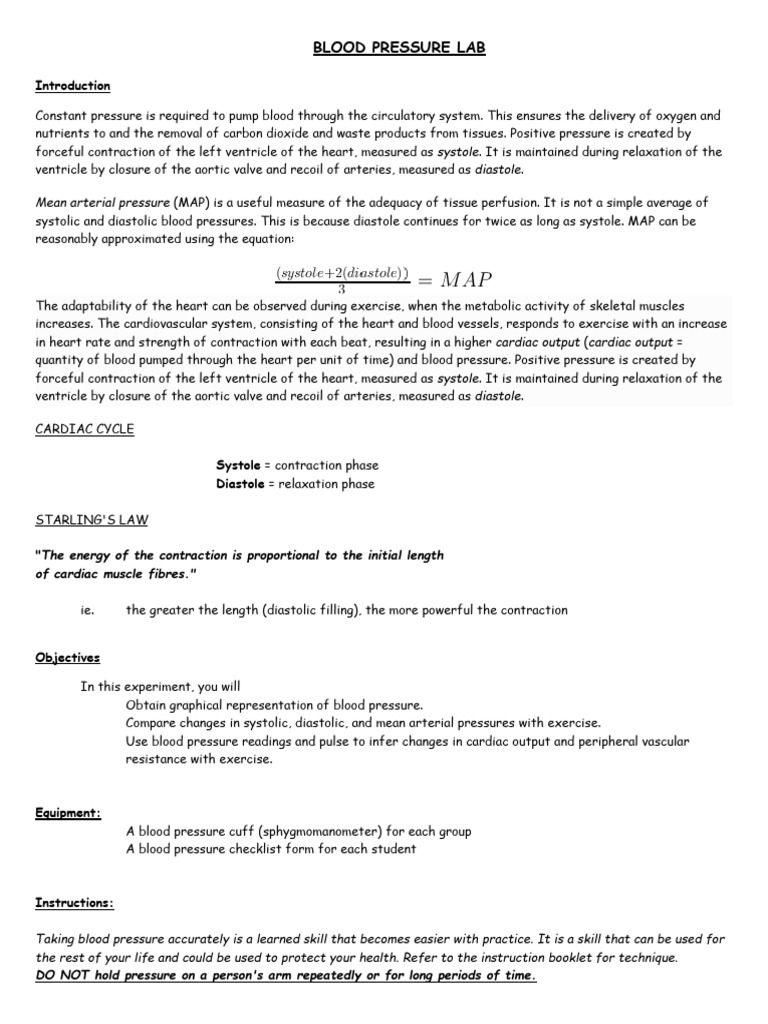Blood Pressure Measurement and Analysis | PDF | Blood Pressure | Heart
