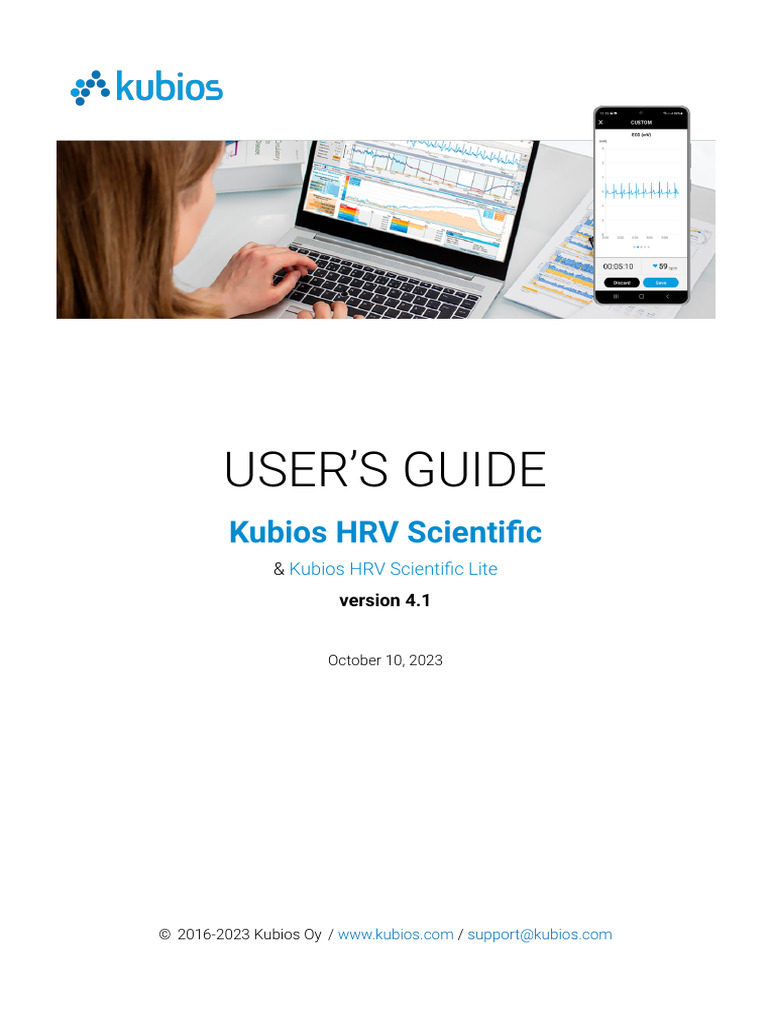 HRV-Scientific-Users-Guide | PDF | Installation (Computer Programs) | Computing