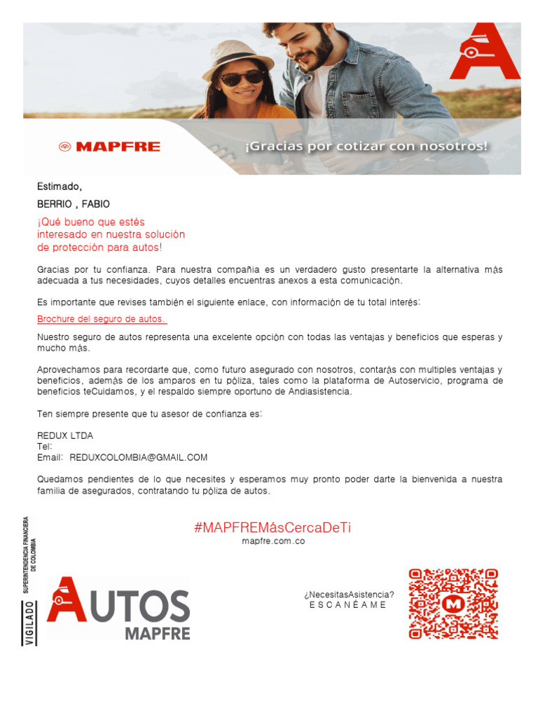 Mapfre Fabio Berrio | PDF | Business | Derecho privado