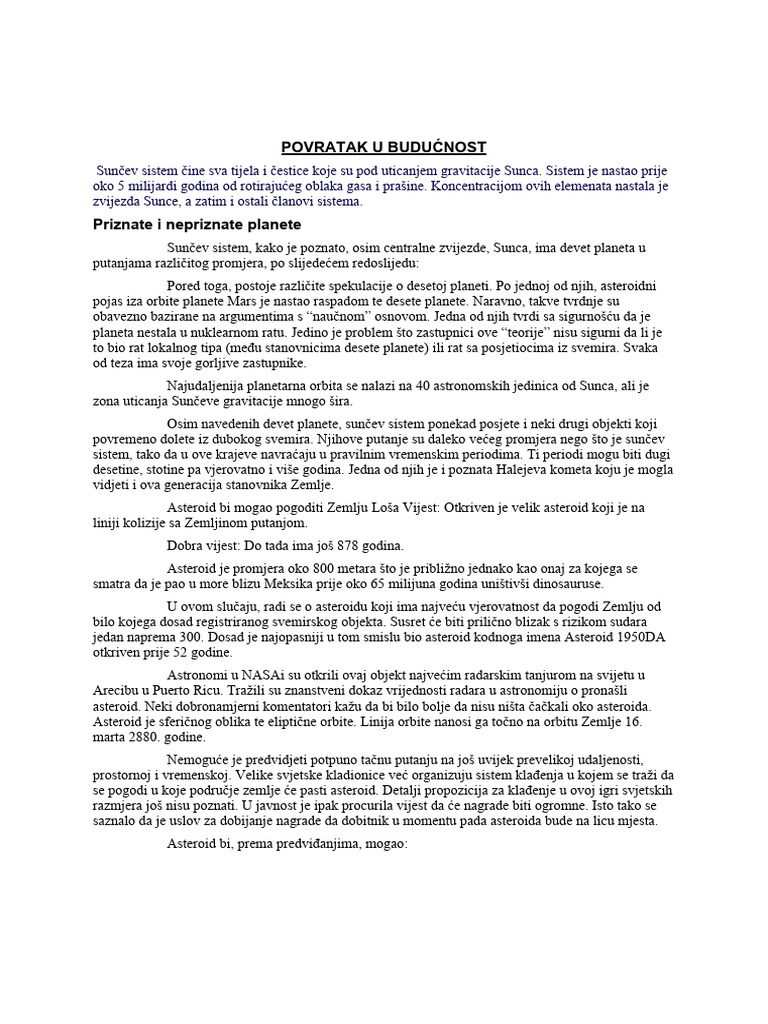 Word-Vjezba 11 - N | PDF