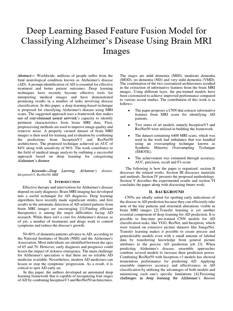 Conference Paper | PDF | Receiver Operating Characteristic | Deep Learning
