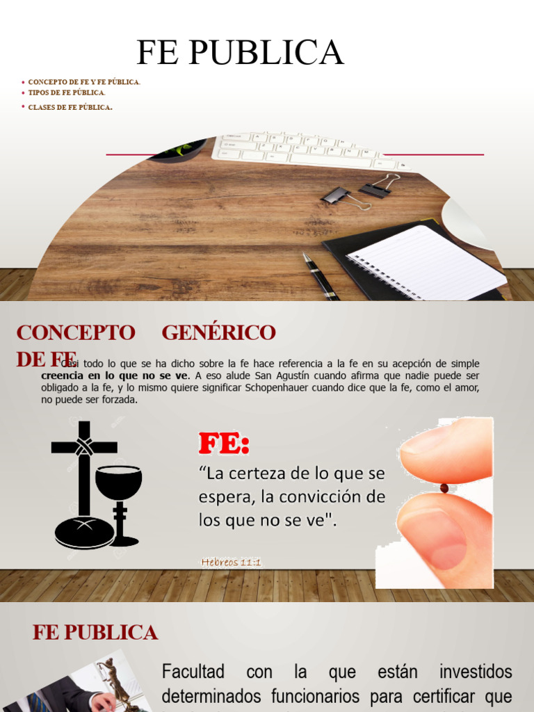 Importancia de la Fe Pública | PDF | Justicia | Crimen y violencia