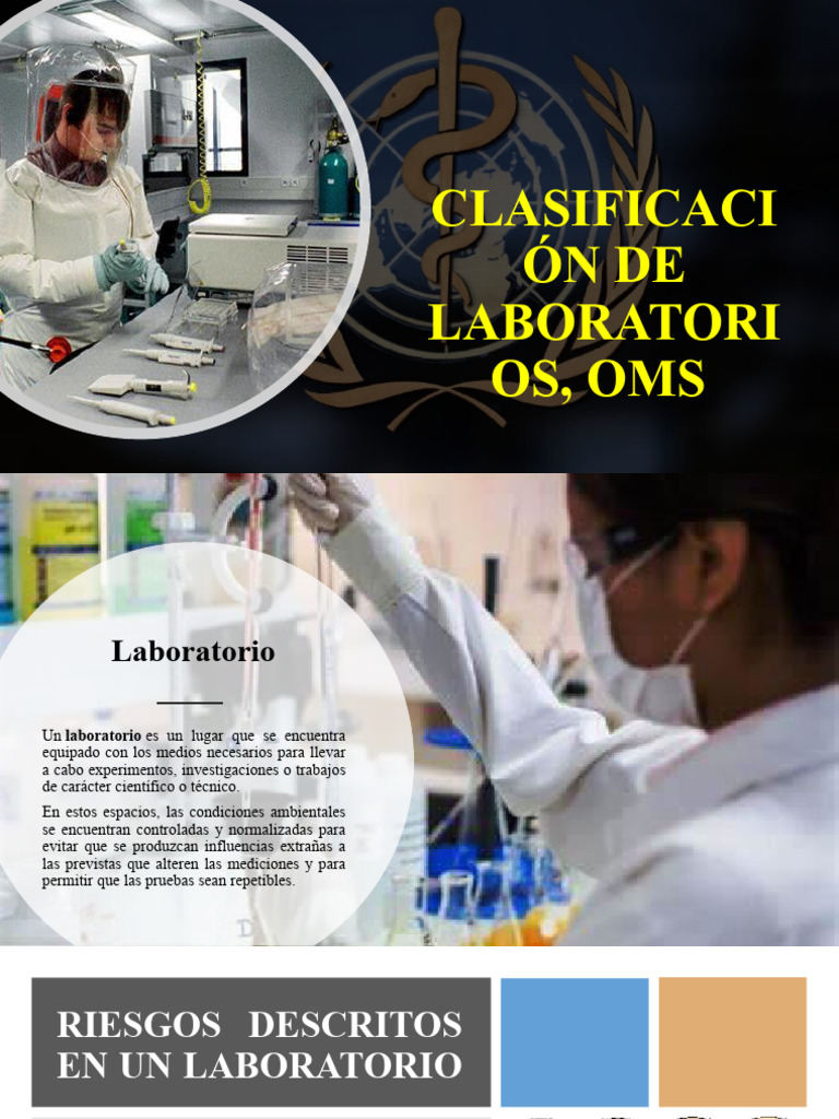 Clasificacion de Laboratorios Oms | PDF | Laboratorios | Infección