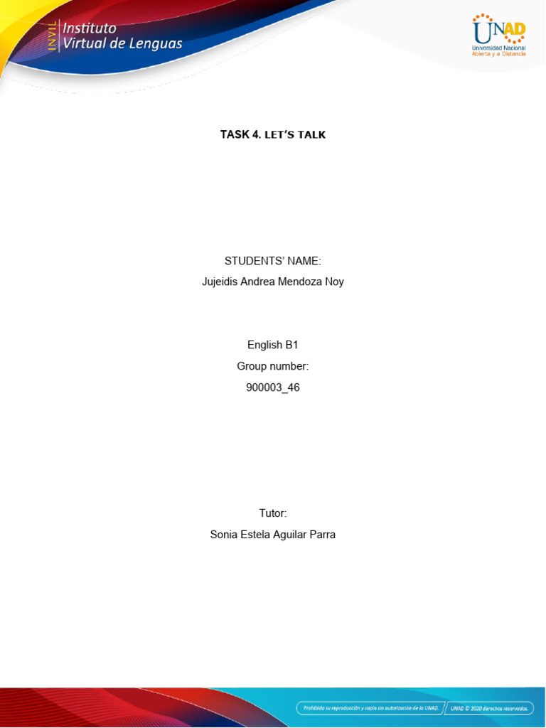 Annex 7 - Template Lets Talk | PDF