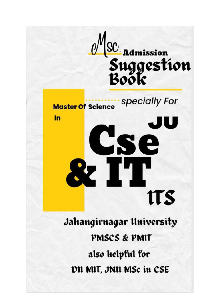 PMIT & PMSCS Admission Test Overview | PDF | Osi Model | Internet ...