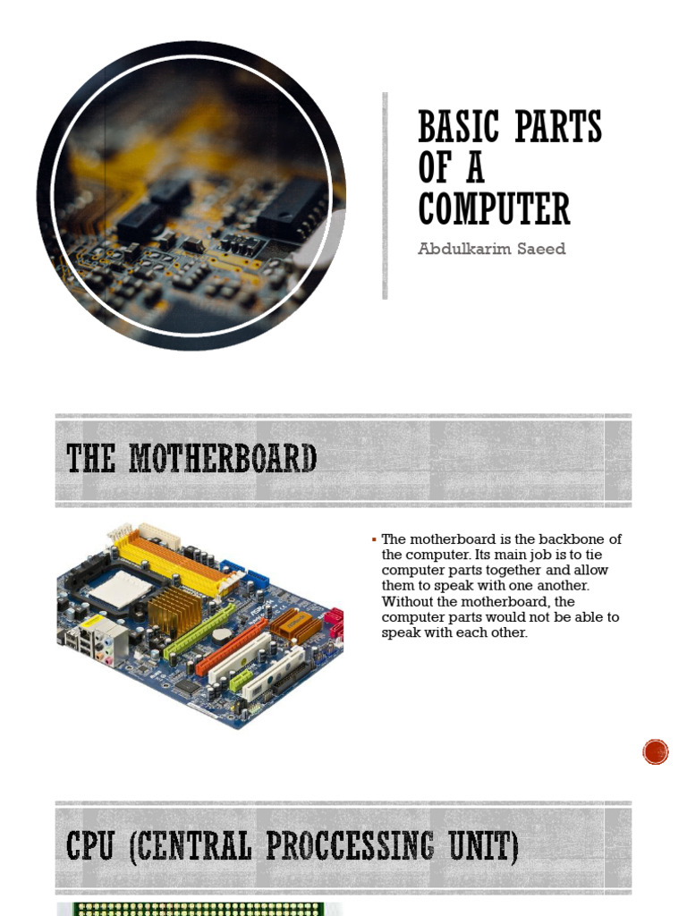 presentation 2 | PDF | Computer Hardware | Operating System