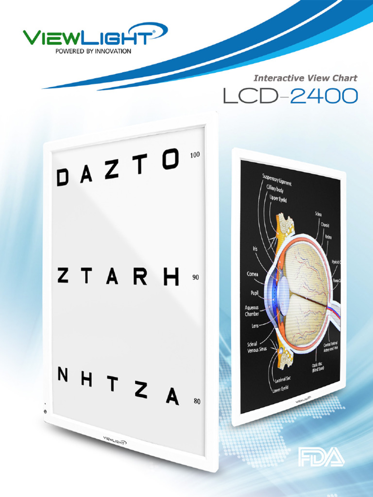 Monitor Agudeza LCD-2400-catalog | PDF | Contrast (Vision) | Visual Acuity