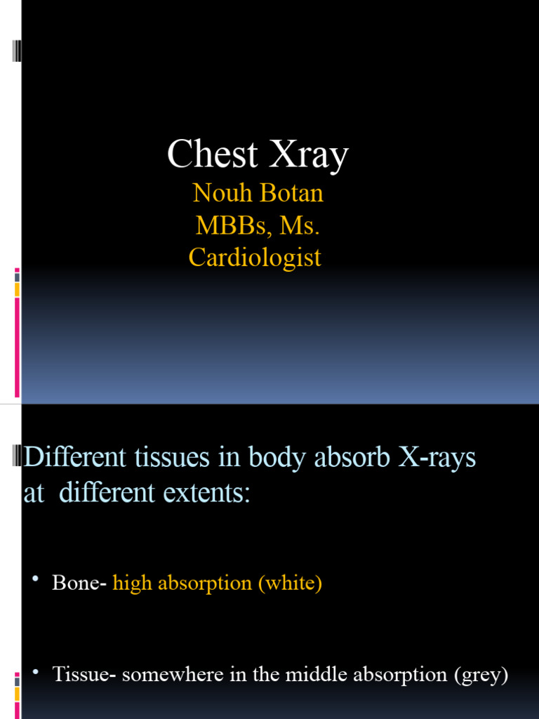 Botan's Chest X-Ray Interpretation | PDF