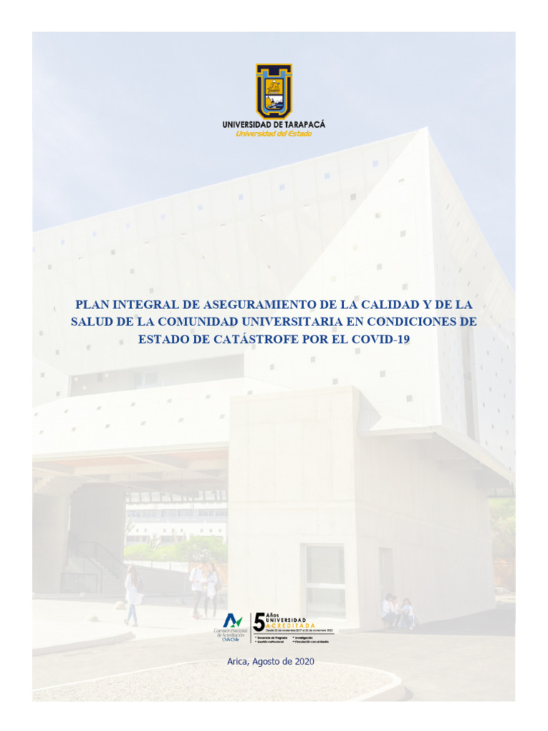 V.F.Plan Integral Aseguramiento de La Calidad | PDF | Evaluación ...