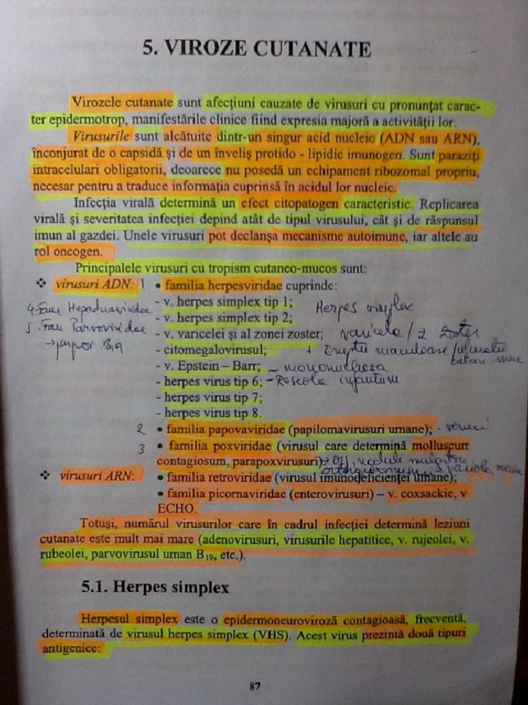 Infectii Virale Patrascu | PDF