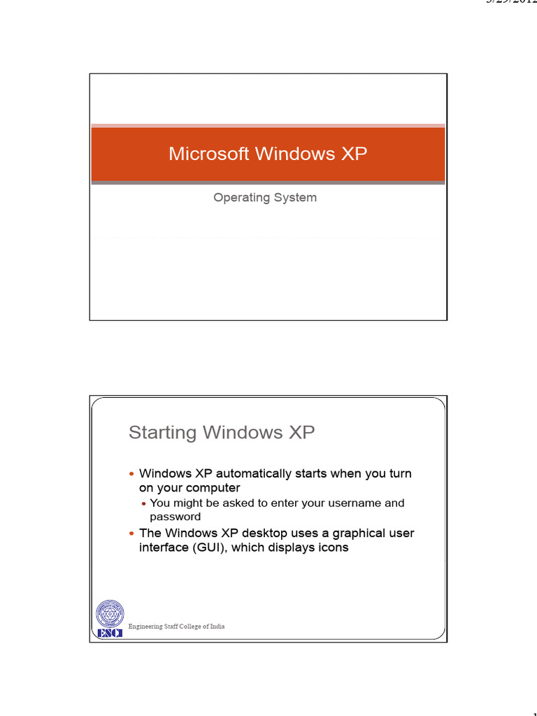 Windowsxp 1 Operating System Compatibility Mode Pdf Window Computing Button Computing 