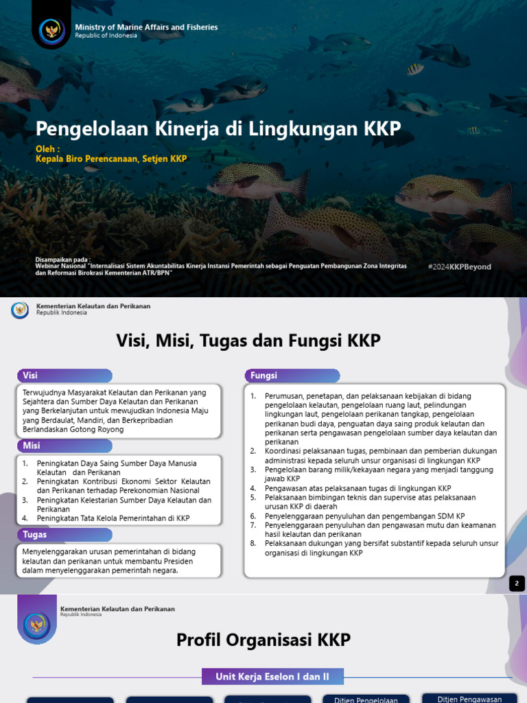 Materi Paparan BirorenKS - KKP | PDF