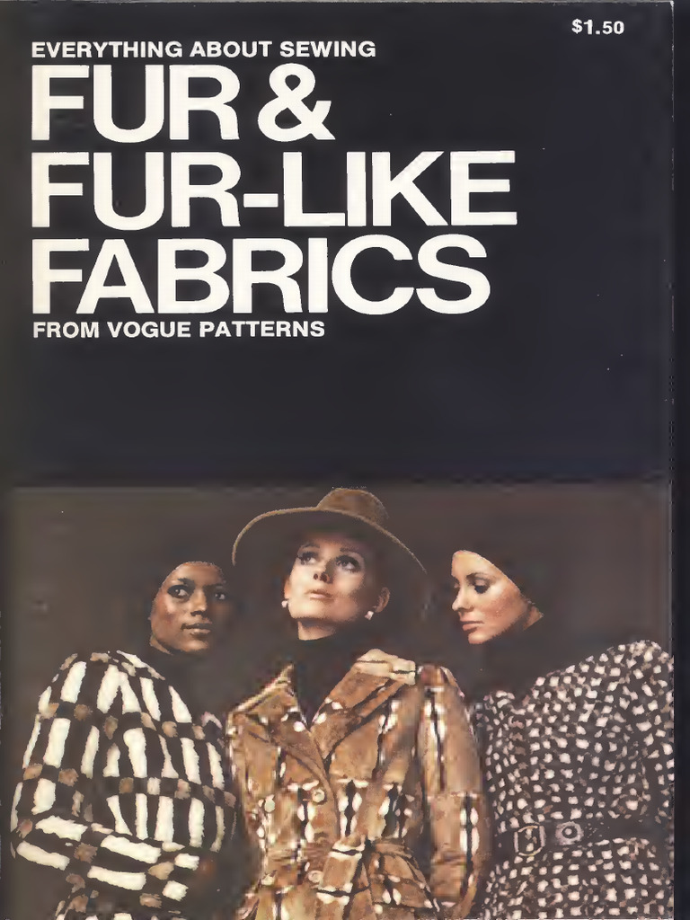 Learn To Sew! Sewing Fur and Fake Fur | PDF | Seam (Sewing) | Textiles