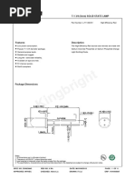 Datasheet Led 3MM | PDF | Light Emitting Diode | Electrical Components