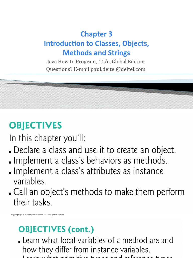 JHTP11 03 | PDF | Programming | Constructor (Object Oriented Programming)