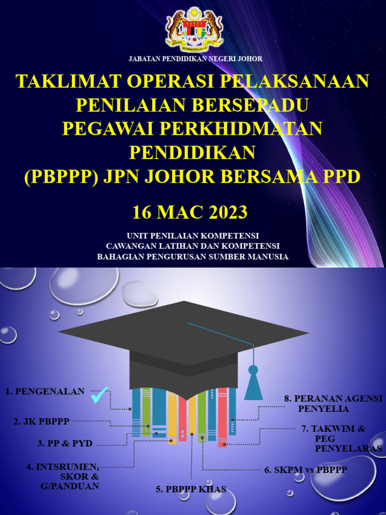 Taklimat Operasi PBPPP 2023 | PDF