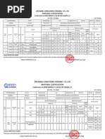 Xypex C 5000 Dosing Chart | PDF | Cement | Industrial Processes