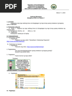 FILIPINO DETAILED LESSON PLAN 4AS Latest | PDF