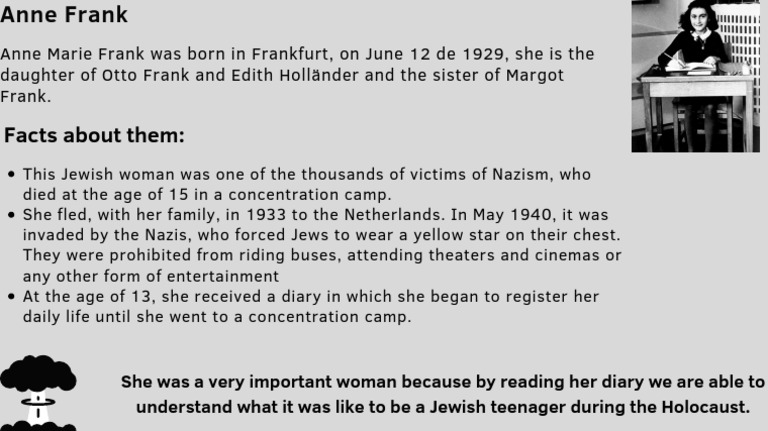 Anne Frank: A Holocaust Biography | PDF