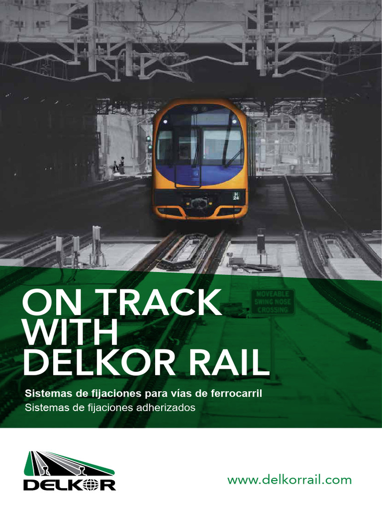 Sistemas de Fijación para Ferrocarril Delkor | PDF | Transporte ferroviario