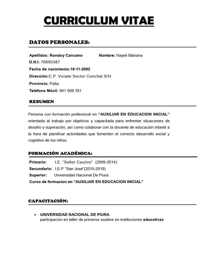 Auxiliar en Educación Inicial | PDF | Ciencias sociales