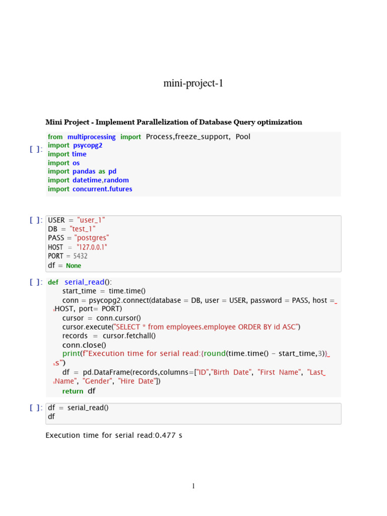 HPC MINI | PDF | Data | Computer Science