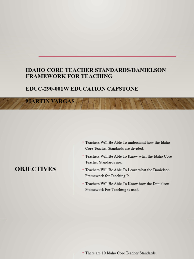 Idaho Core Teaching Standards | Download Free PDF | Teachers | Learning