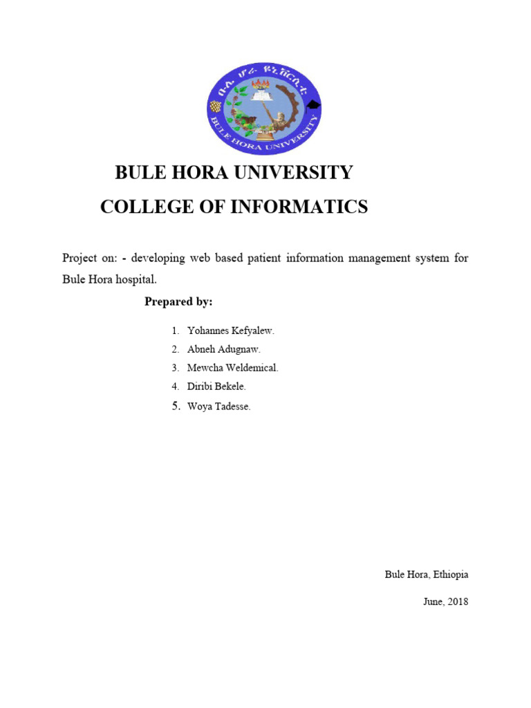 From Patient Information MGT System Final G4 PIMS For BH Project ... From Patient Information MGT System Final G4 PIMS For BH Project ...