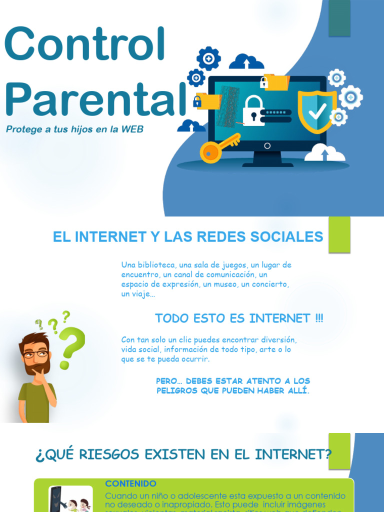 Control Parental: Protege a tus Hijos en Internet | PDF | Internet ...