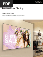 Samsung TV-QB75C | PDF | Display Technology | Electronics