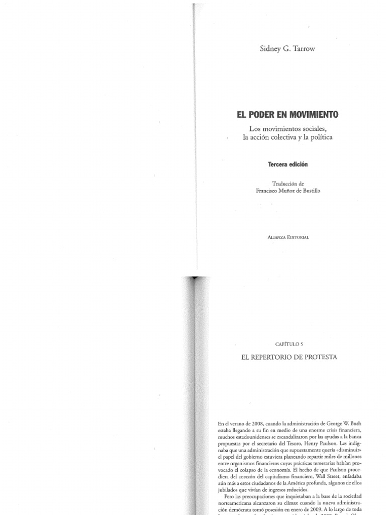 03b - TARROW, Sidney - El Poder en Movimiento | PDF