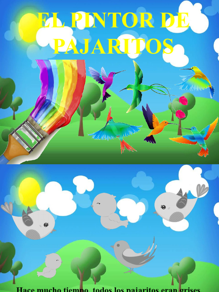 Cuento El Pintor de Pajaritos | PDF