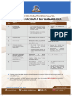 Fomu Ya Bima Ya Afya | PDF