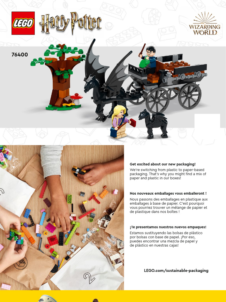 76400, Hogwarts™ Carriage and Thestrals, LEGO® Harry Potter™ Year 2022 ...