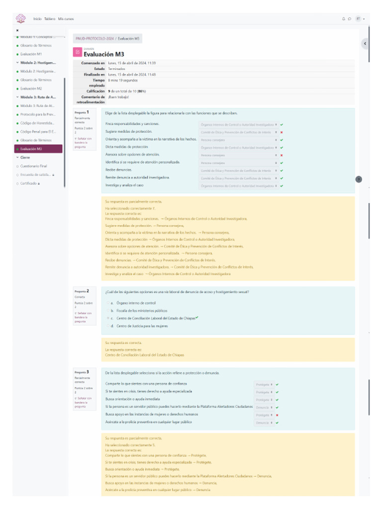 3) Resultados Evaluación M3 | PDF