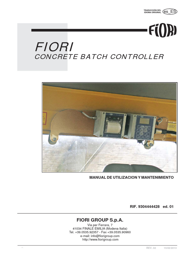 Fiori - Sistema - Pesaje | PDF | Humedad | Contraseña