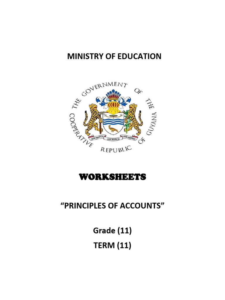 POA Worksheet | PDF | Depreciation | Debits And Credits