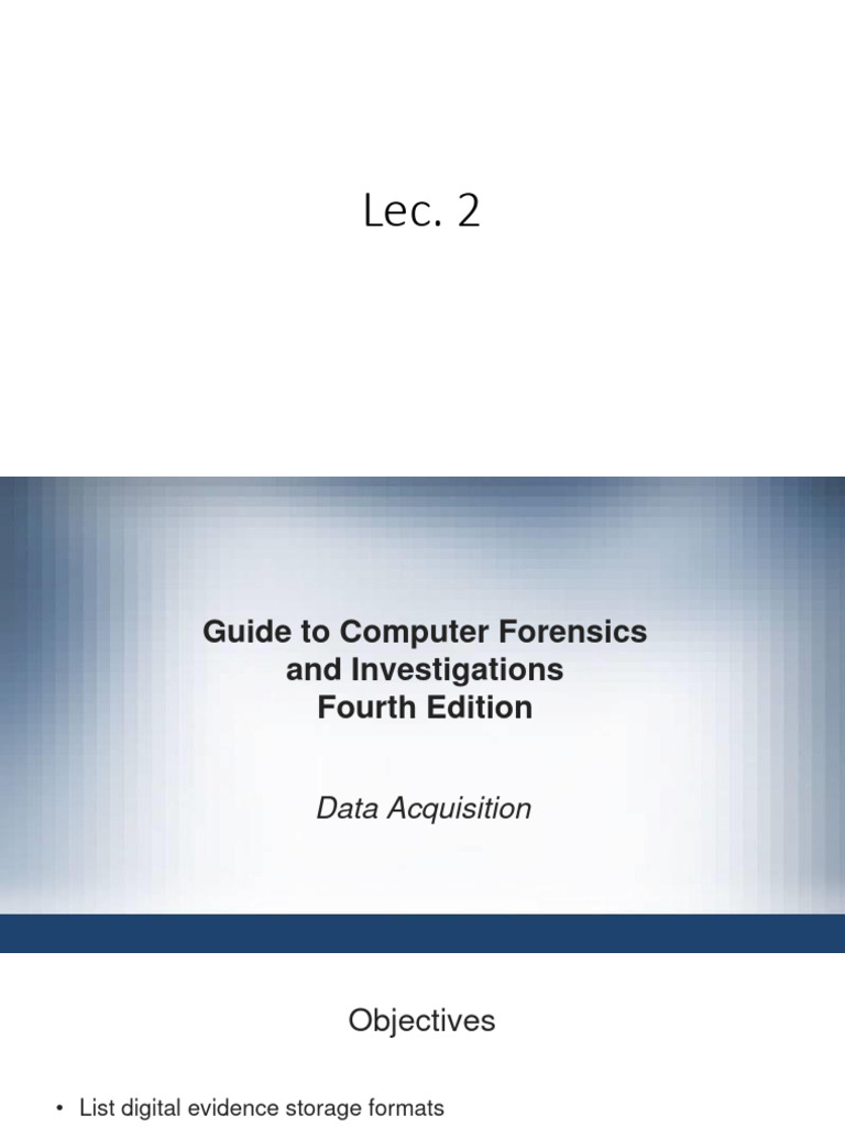 Lec 2 | PDF | Computer Data Storage | Computer File