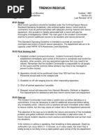 Excavation and Trenching Emergency Response Plan | PDF | Emergency ...