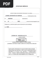 Modelo Laudo Ecg PDF | PDF