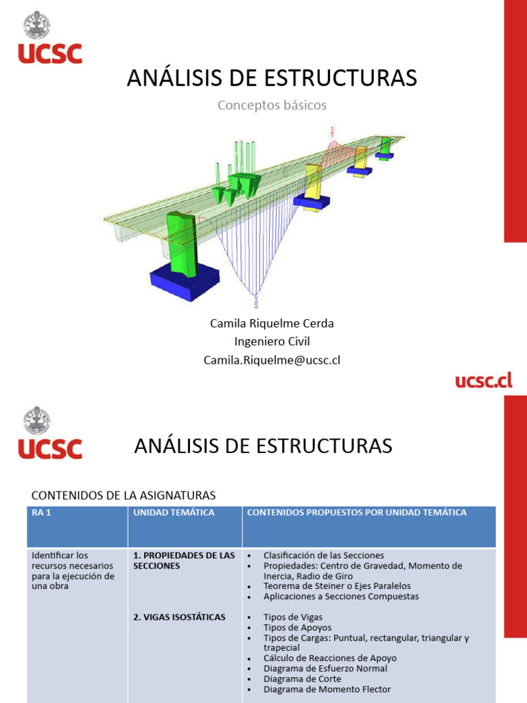 Análisis de Estructuras: Propiedades y Cálculos | PDF | Viga ...
