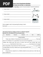 Primary Longman Elect 6A Workbook-Blank | PDF