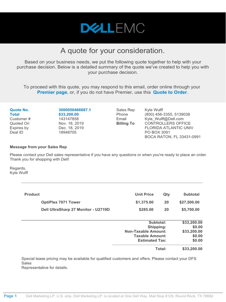 Monitor Models of Dell | PDF | Dell | Invoice