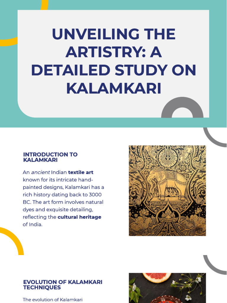Wepik Unveiling The Artistry A Detailed Study On Kalamkari 202312061433382hjo | PDF | The Arts